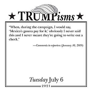 TRUMPisms 2021 Day-to-Day Calendar