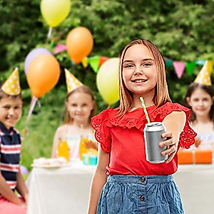 200 Pack Paper Straws, Drinking Straws for Smoothies, Juices, Cocktail, Birthday Parties And Weddings, 100% Biodegradable.