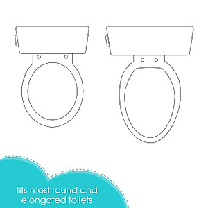 Summer Infant My Size Potty Ring Lights and Songs – Potty Training Seat Ring with Interactive Lights That Plays Music for Kids