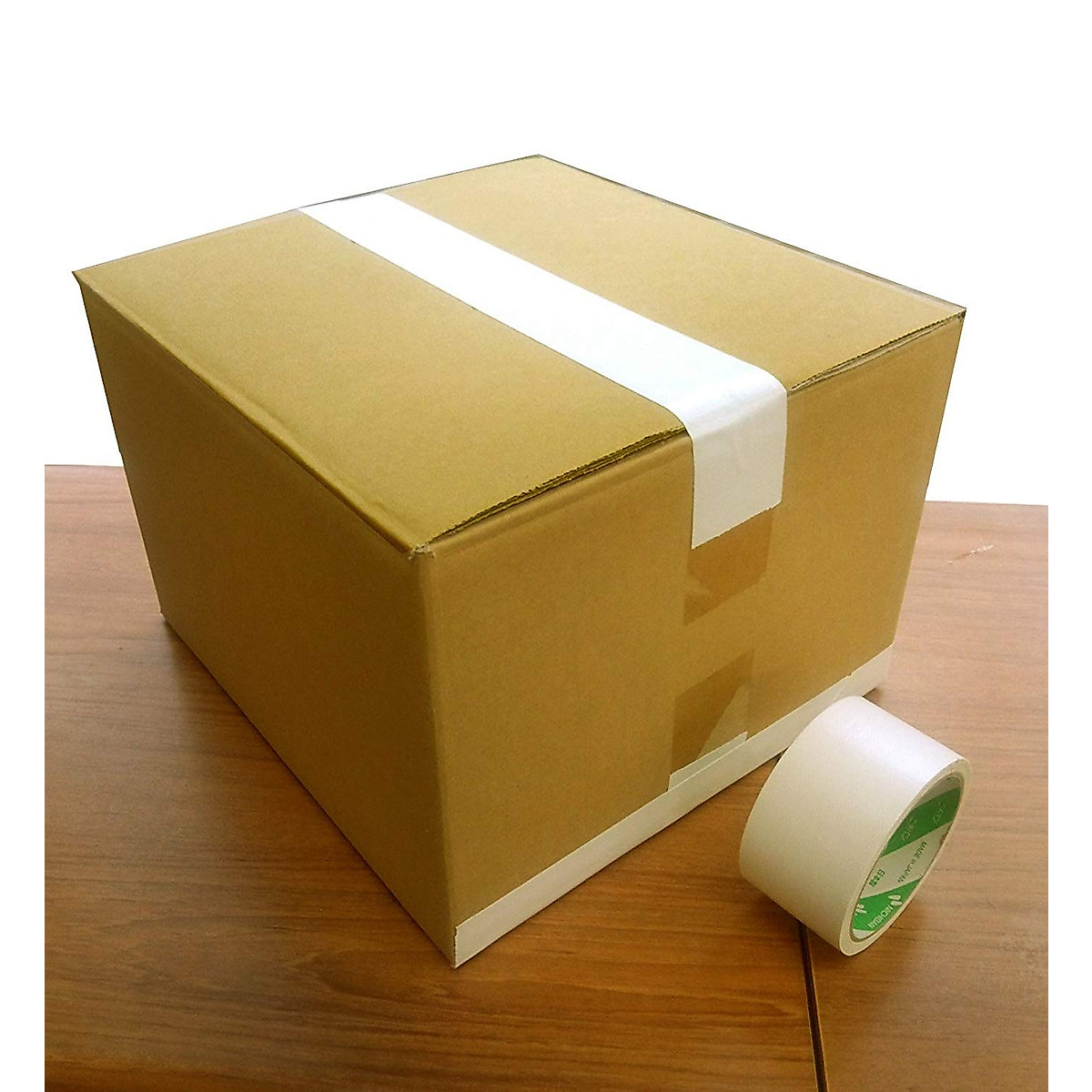 Nichiban 102N5-50 Cloth Tape, 2.0 inches (50 mm) x 86.5 ft (25 m) Roll, White