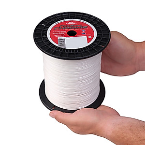 Berkley ProSpec® Premium Hollow Braid Superline, White, 180lb | 81.6kg Fishing Line, Suitable for Saltwater Environments