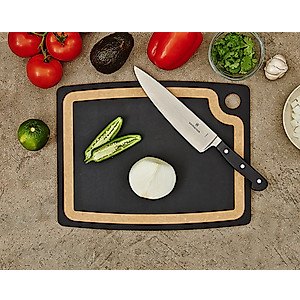 Epicurean Gourmet Series Cutting Board with Juice Groove 14.5-Inch by 11.25-Inch, Slate/Natural