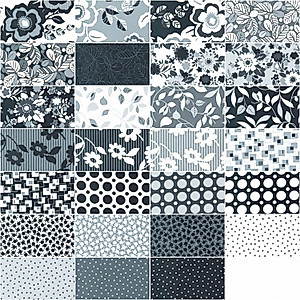 Concrete Jungle Jelly Roll 40 2.5-inch Strips Moda Fabrics 33720JR