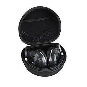 Hermitshell Hard EVA Travel Case Fits Bluedio Bluedio T2S / T3 (Turbine 3rd) Extra Bass Wireless Bluetooth 4.1 Stereo Headphones