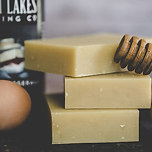 Chagrin Valley Soap & Salve Organic Natural Shampoo Bar - Honey Beer & Egg (1 Bar)