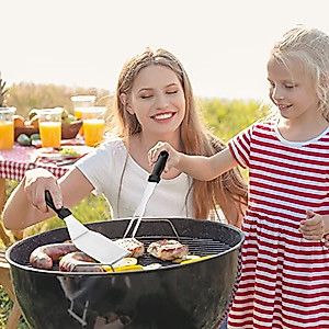 Griddle Accessories Kit, 19 Pcs Flat Top Grill Accessories Set for Blackstone and Camp Chef, Griddle Tools Set with Basting Cover, Spatula, Scraper, Bottle, Tongs, Egg Ring for Outdoor BBQ and Camping