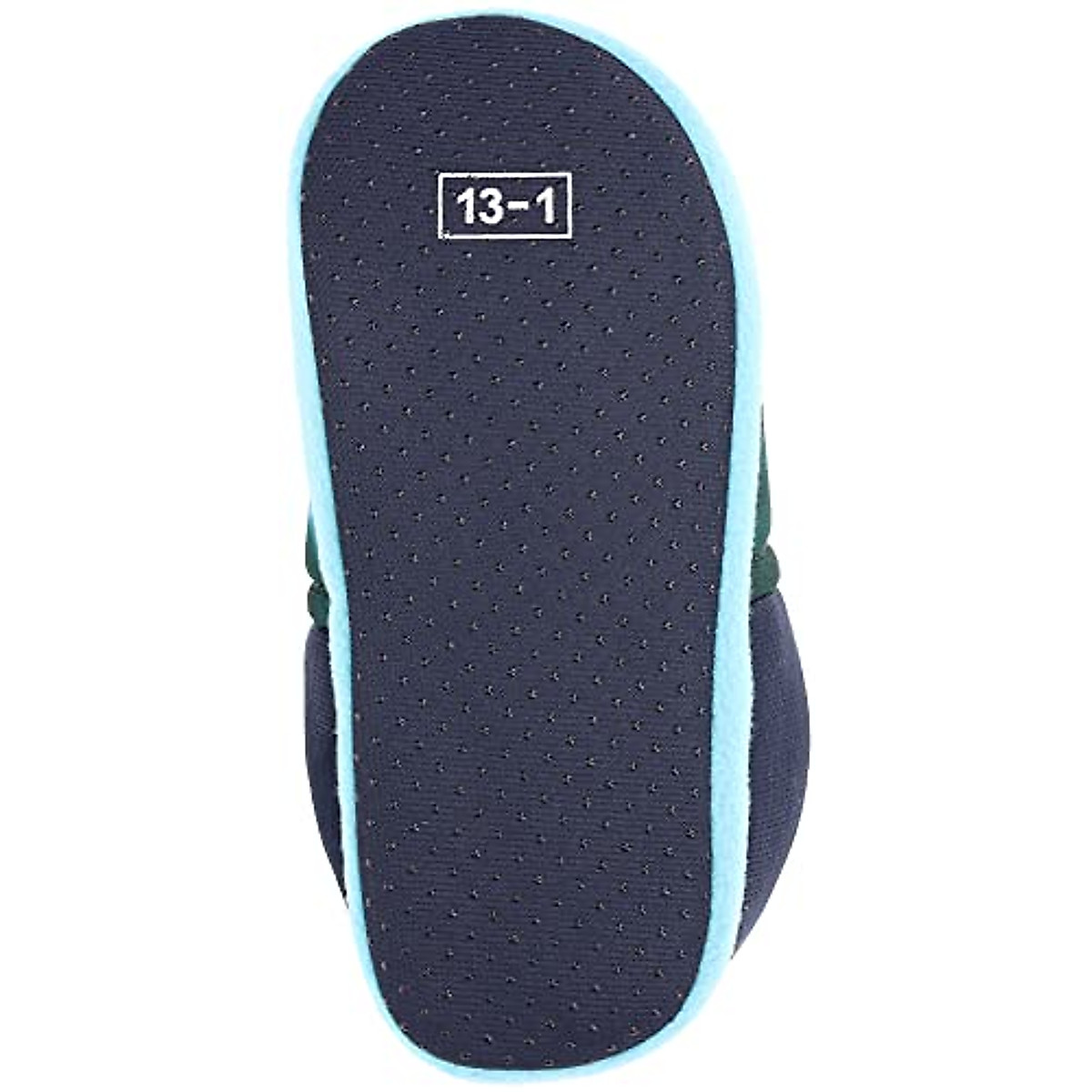 Spongebob Squarepants Boys 2 Piece Pajama Set with Slippers, Size 10 Navy