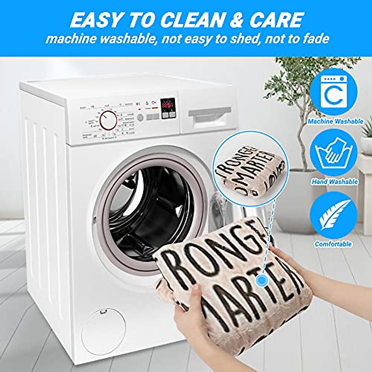 welltop Personalized Flannel Blanket to My Wife Gift from Husband, Ultra Soft Flannel Fleece Blankets Christmas Birthday Valentine's Day Wedding Anniversary Throw Blanket Fits Couch Sofa Bed (59x79in)