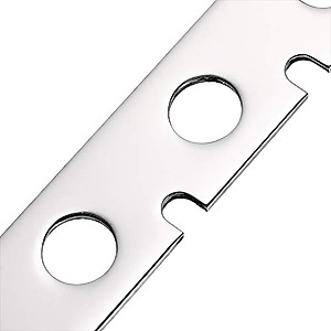 Sumnacon 12" Stainless Steel Clothes Hanger Rack, 2 Pcs Wall Mounted Folding Garment Hooks, Space Saver Clothing and Closet Rod Storage Organizer for Laundry Room Bedroom Bathroom Kitchen