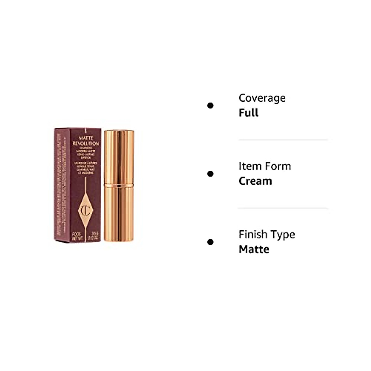 CHARLOTTE TILBURY Matte Revolution Lipstick WALK OF NO SHAME