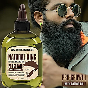 SFC Natural King Pro-growth Castor Hair & Beard Oil 7.1 oz