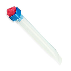 Officemate Pencil Style Moistener with Wedge Sponge (97802) - Clear, Blue, Red