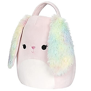 Squishmallows Original 12-Inch Bop Bunny Treat Pail - Medium-Sized Ultrasoft Official Jazwares Plush