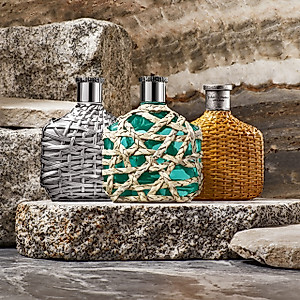 John Varvatos Men's Cologne, XX Artisan Teal Eau de Toilette EDT Spray, Aquatic Scent with Notes of Rosemary, Mineral Driftwood and Baie Rose, 4.2 fl. oz