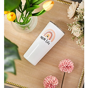 Mom Life Tumbler - 22oz - Mom Tumbler - Mom Cup - Mama Gifts - Best Mom Gifts for Christmas - Mama Tumbler - New Mom Essentials - Boy Mom Gifts - Girl Mom Gifts