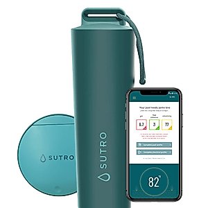Sutro Pool & Spa Water Smart Monitoring Device | Tests Alkalinity, pH, Chlorine | Digital Water Tester