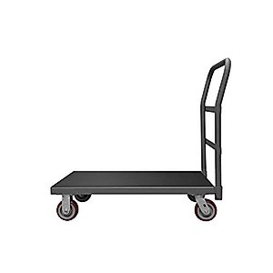 Durham EPTRM30605PU95 Platform Truck, Rubber mat, 1400 lbs