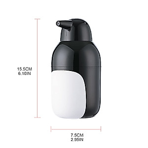 300ml Foam Soap Dispenser Bathroom Empty Foam Bottle Hand Dispenser Bottle Decorative Cartoon Foam Soap Dispenser