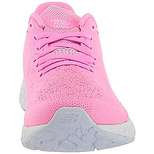 New Balance Women's Fresh Foam X Tempo V2 Running Shoe, Pink/White, 10