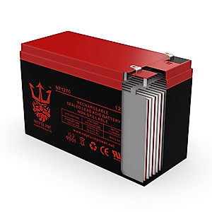 Neptune Power Products Brand Commercial Upgrade Battery for Wildgame Innovations tm. 12 Volt 7.5ah eDRENALINE Rechargeable Tab Style Battery