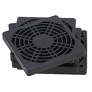 VNDEFUL 5PCS 85mm Computer Dustproof Fan Protector Dust Filter Cover Grill