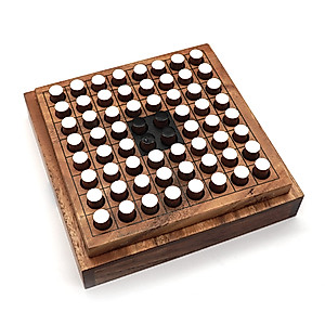 BSIRI Classic Board Game Othello Strategy Games of Family Games for Adults and Children which Playing in 2 Player Board Games to Challenges The Mastermind Game Pieces