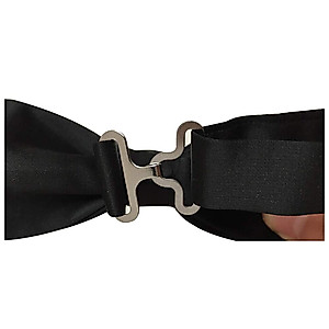 100 Sets Adjustable Bow Tie Hardware Clip Set, Metal Cravat Clip Hook Fastener for Necktie Strap