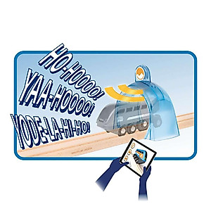 BRIO Smart Tech Sound Waterfall Tunnel - Interactive Train Set Accessory | Enhances Motor Skills | Child-Safe | FSC-Certified Wood Material