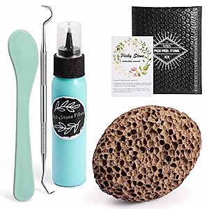 Xipeel Pick Peel Stone Kit - Fidget Toy Anxiety Relief Mental Relaxation for Children and Adults with ADHD OCD Excoriation