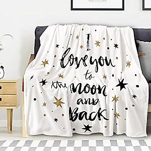 Avalokitesvara Cute Axolotl Flannel Blanket,Throw Soft Warm Fluffy Plush,Lightweight Microfiber for Bed Couch Chair Living Room (Love You, 50x40 Inch for Kid)