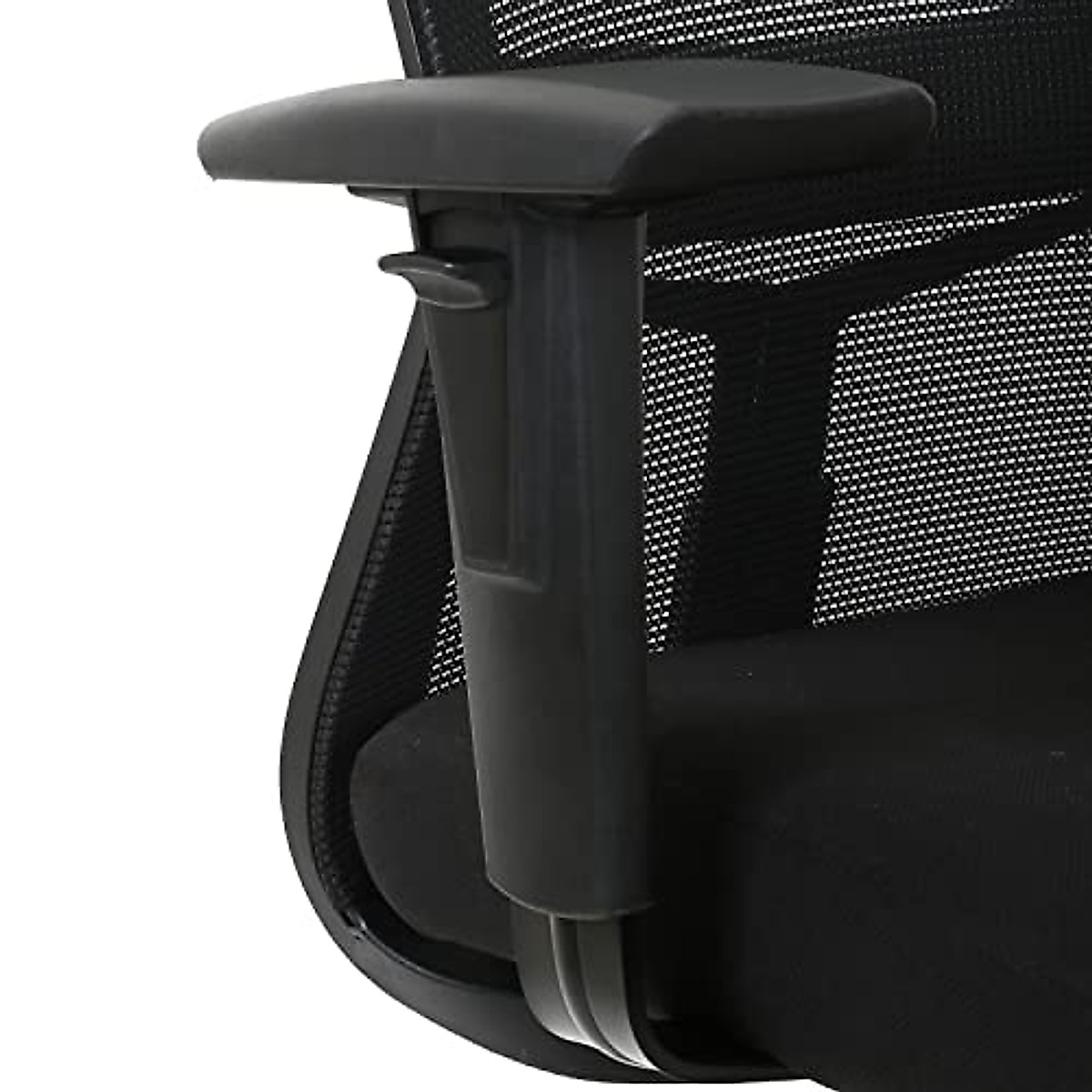 Home Ergonomic Office Chair Mesh Office Chair with Wheels，Office Desk Chair with Lumbar Support Armrest Executive Rolling Swivel Adjustable Height Mid Back Task Chair for Adults, Black