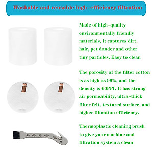 SACLMD RV2610WA AV2610WA Microfiber Vacuum Mop Replacement Pad, Shark Compatible RV2610 WA RV2620WA RV2410WD AV2610WA AI Ultra 2-in-1 Robot Vacuum Cleaner Set, 15-Piece Set, green, SDJ0502