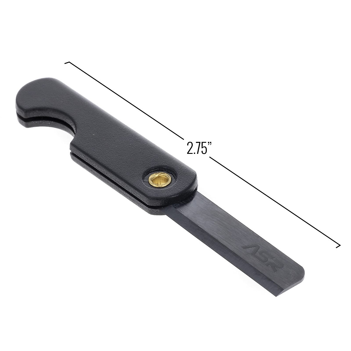 ASR Tactical Folding Ceramic Razor Blade, Micro EDC Escape Knife Survival Tool