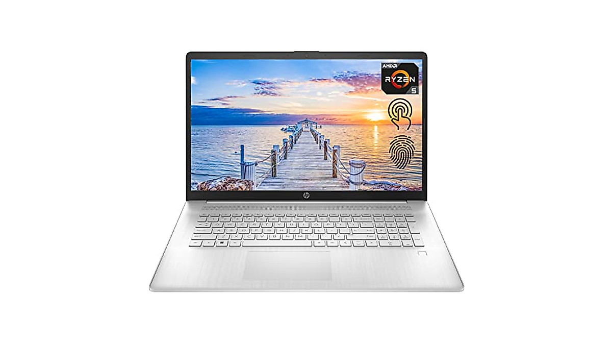 HP 17z Touchscreen Laptop with AMD Ryzen 5 | Fast, Secure & Immersive