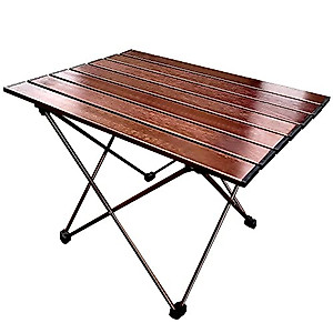 DOUBAO Aluminum Alloy Portable Ultralight Folding Camping Table Foldable Outdoor Dinner Desk for Party Picnic BBQ