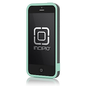 Incipio IPH-839 OVRMLD for iPhone 5-1 Pack - Retail Packaging - Turqoise/Gray