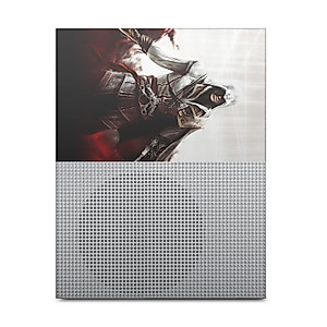 Head Case Designs Officially Licensed Assassin's Creed Cover Art II Graphics Matte Vinyl Sticker Gaming Skin Decal Cover Compatible With Xbox One S Console and Controller Bundle