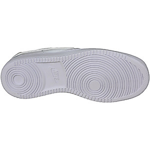 Nike Boys Son of Force Low GS Basketball Shoes, All White, 5.5 Big Kid