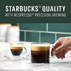 Starbucks by Nespresso Dark Roast Caffè Verona Coffee (32-count single serve capsules, compatible with Nespresso Vertuo Line System)