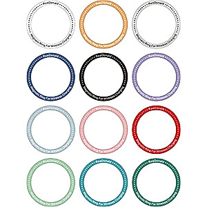 Reedonald Magnetic Rings 3Pack,Universal Metal Magnet for Wireless MagSafe Charge
