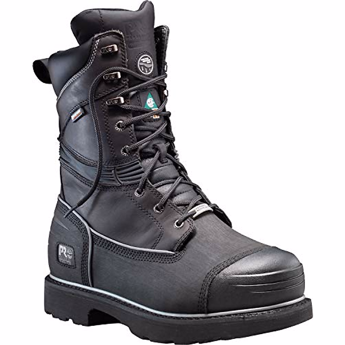 Timberland PRO mens Gravel Pit 10 Inch Steel Toe Mining industrial and construction boots, Black, 10.5 US