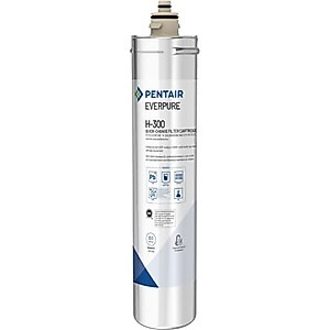 Pentair Everpure H-300 Replacement Cartridge, EV927072, For Use in Everpure H-300 Drinking Water System, 300 Gallon Capacity, 0.5 Micron