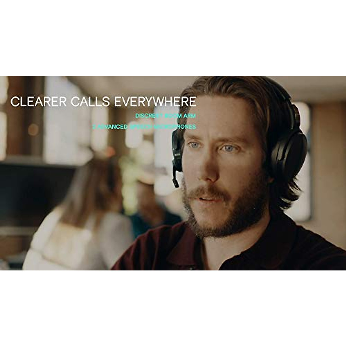 EPOS | SENNHEISER Adapt 560 (1000207) - Dual-Sided, Dual-Connectivity, Wireless, Bluetooth, ANC On-Ear Headset | Discreet Foldable Boom Mic | for Mobile Phone & Softphone | Teams Certified (Black)