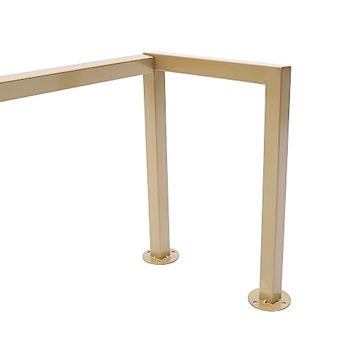 simimasen 39" Wall Mounted Garment Rack Heavy Duty Iron Clothes Rack Garment Clothes Hanging Rod Multi-Purpose Hanging Rod For Closet Storage