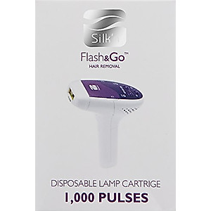 Silk'n Flash&Go Replacement Cartridge - At Home Permanent Hair Removal Device For Women And Men - 1,000 Pulses