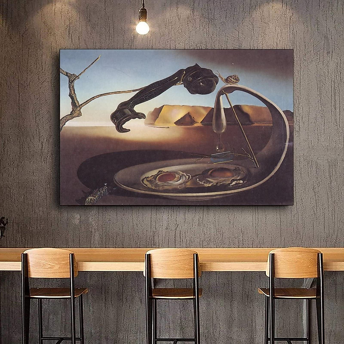 The Sublime Moment by Salvador Dali Poster Decorative Painting Canvas Wall Art Living Room Posters Bedroom Painting 12x18inch(30x45cm)