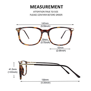 GQUEEN Fashion Fake Glasses Non Prescription Glasses Clear Lens Glasses Nerd Plain Frames Women Men, 201579