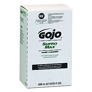 GOJO Supro Max Hand Cleaner, Unscented, 2,000 Ml Pouch