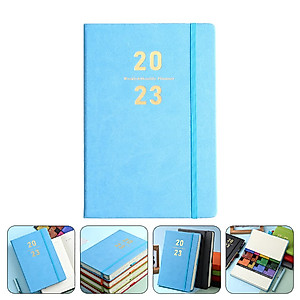 Zerodeko 2023 Calendar Notebook 365 Day Journal Notepad Schedule Book Daily Weekly Appointment Book Time Management Manual Planner