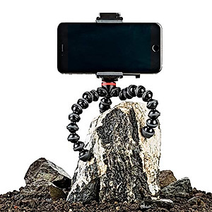 Joby GripTight Smartphone/Action Camera Flexible Tripod Stand Kit, Black/Charcoal, 10 Oz (JB01515)
